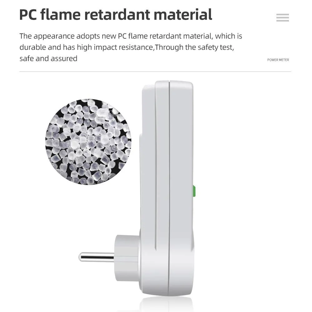 Mains Power Meter Monitor AU/NZ Plug - Purified NZ